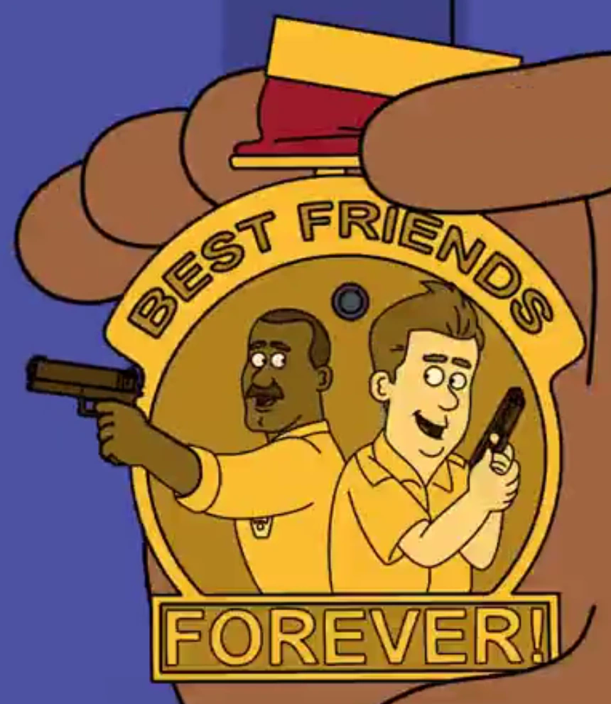 Kevin & Fitz BFF Medal | Paradise PD Wiki | Fandom
