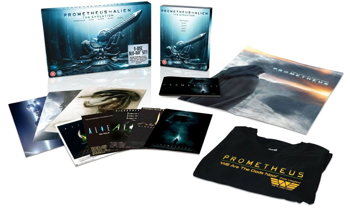 Prometheus to Alien: The Evolution BOX SET | Paradise Wiki | Fandom