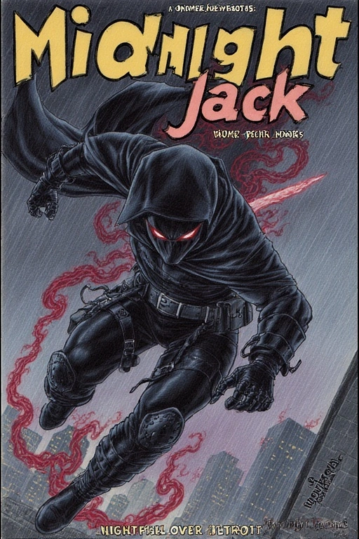Midnight Jack: “Nightfall Over Detroit” | Paragon Legacy Comics Wiki ...