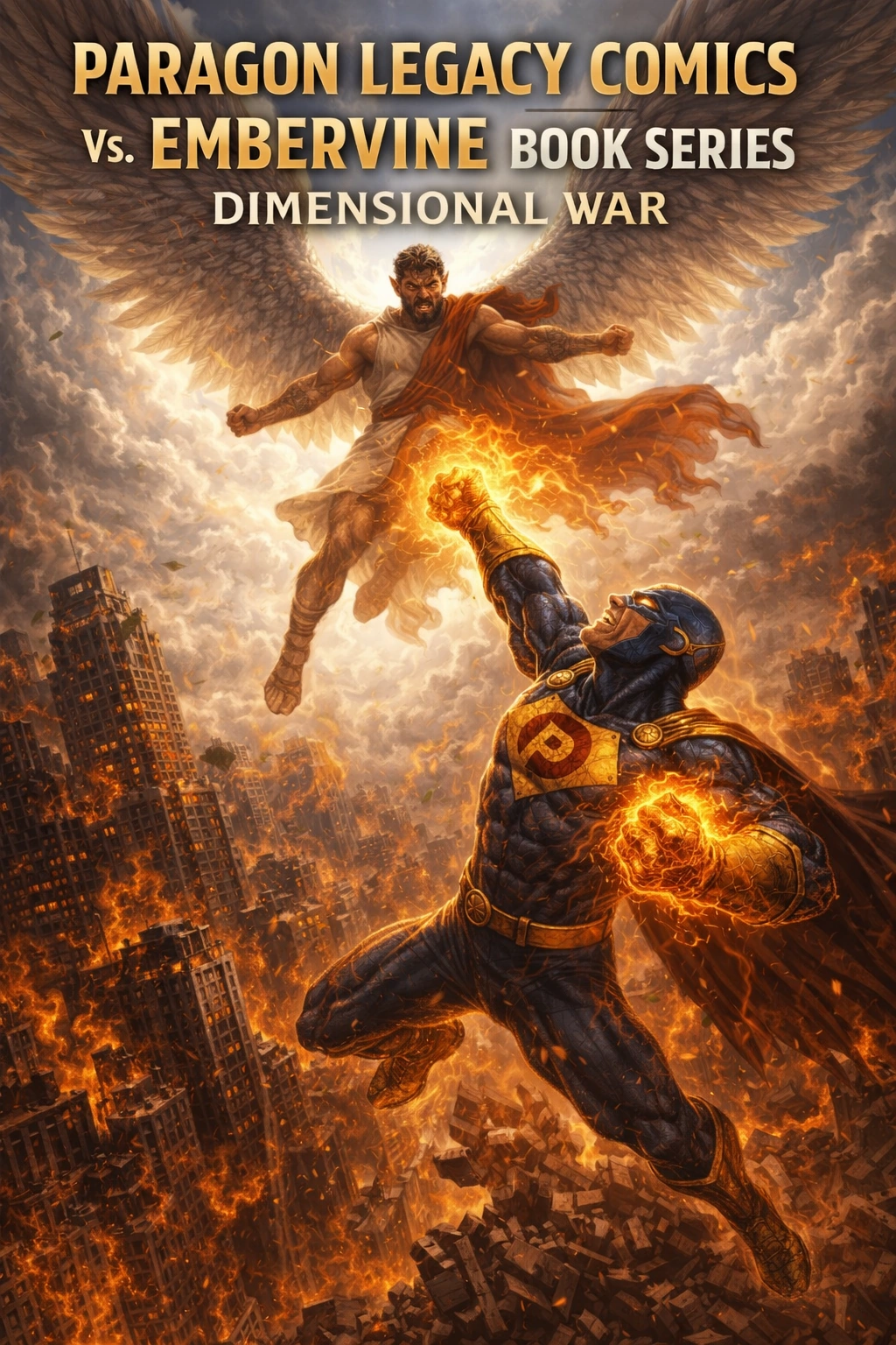 Paragon Legacy Comics Vs. Embervine Book Series: Dimensional War ...