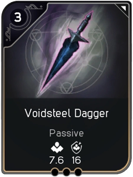 Voidsteel Dagger | Wikia Paragon | Fandom