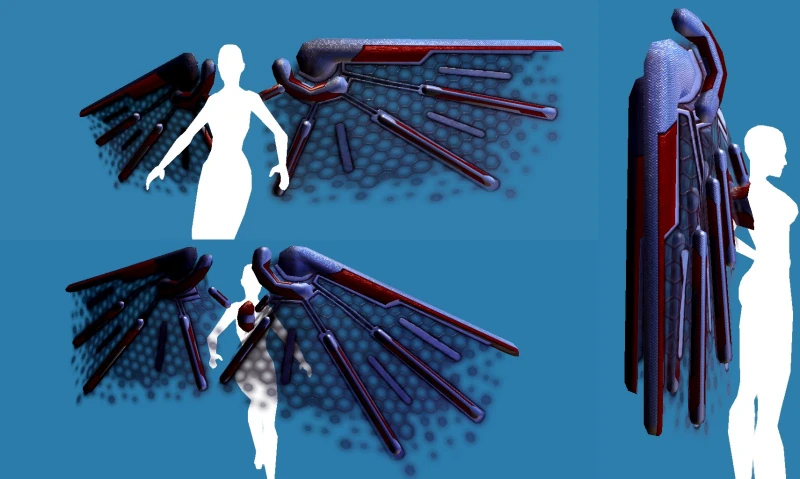Costume Piece: Tech Wings | City of Heroes Wiki | Fandom