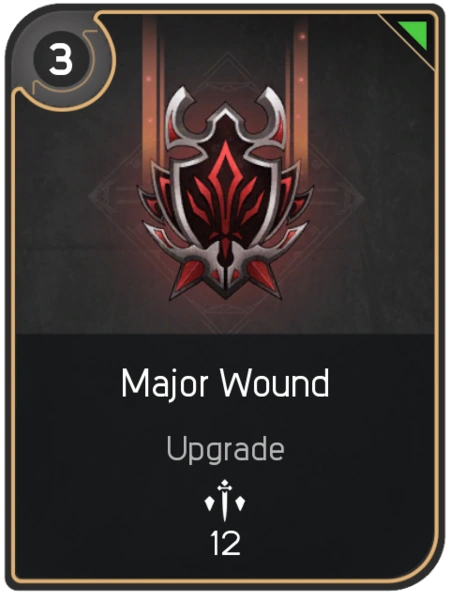 Major Wound | Wikia Paragon | Fandom