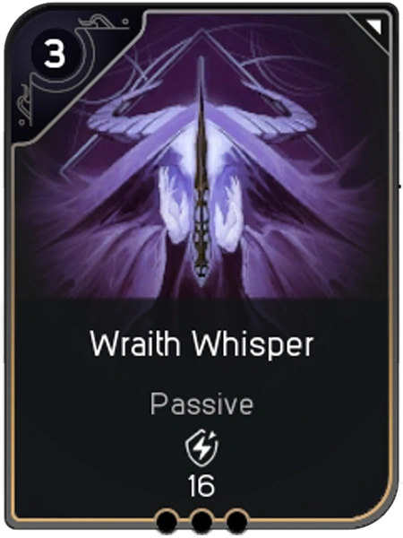 Wraith Whisper | Wikia Paragon | Fandom