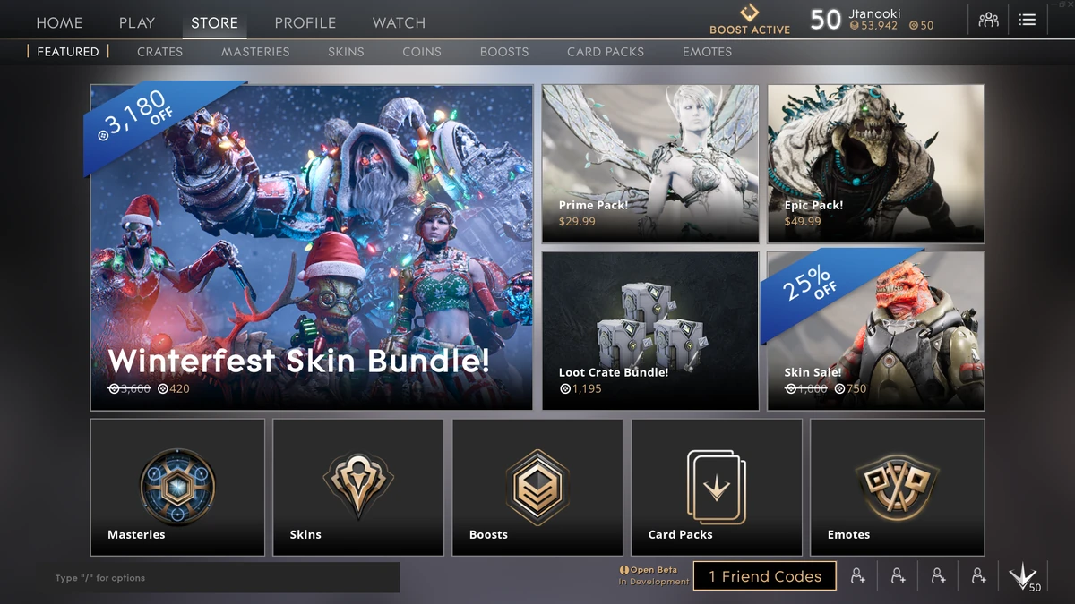 Store | Paragon Wiki | Fandom