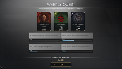 Weekly Quest | Paragon Wiki | Fandom