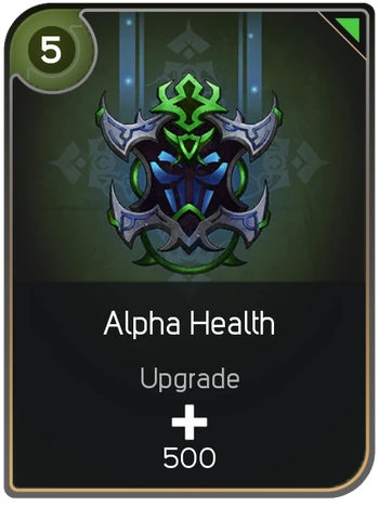 Alpha Health | Paragon Wiki | Fandom