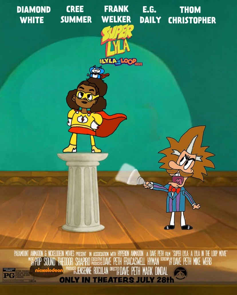 Super Lyla: A Lyla in the Loop Movie | Paramount Animation Fan Wiki ...