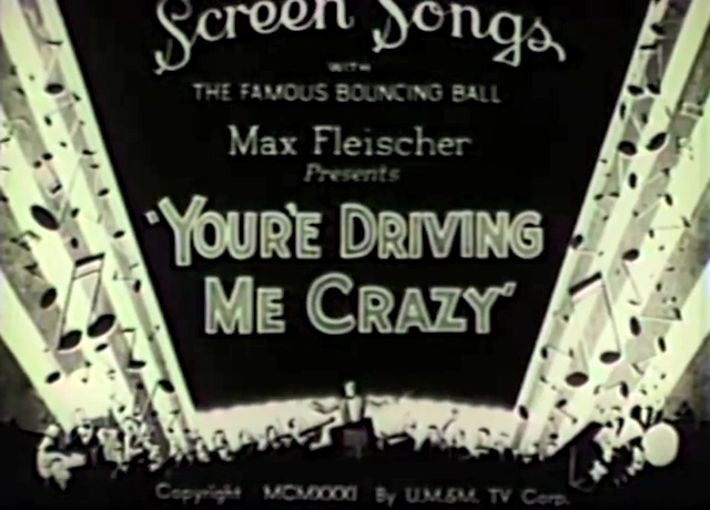 You're Driving Me Crazy | Paramount Cartoons Wiki | Fandom