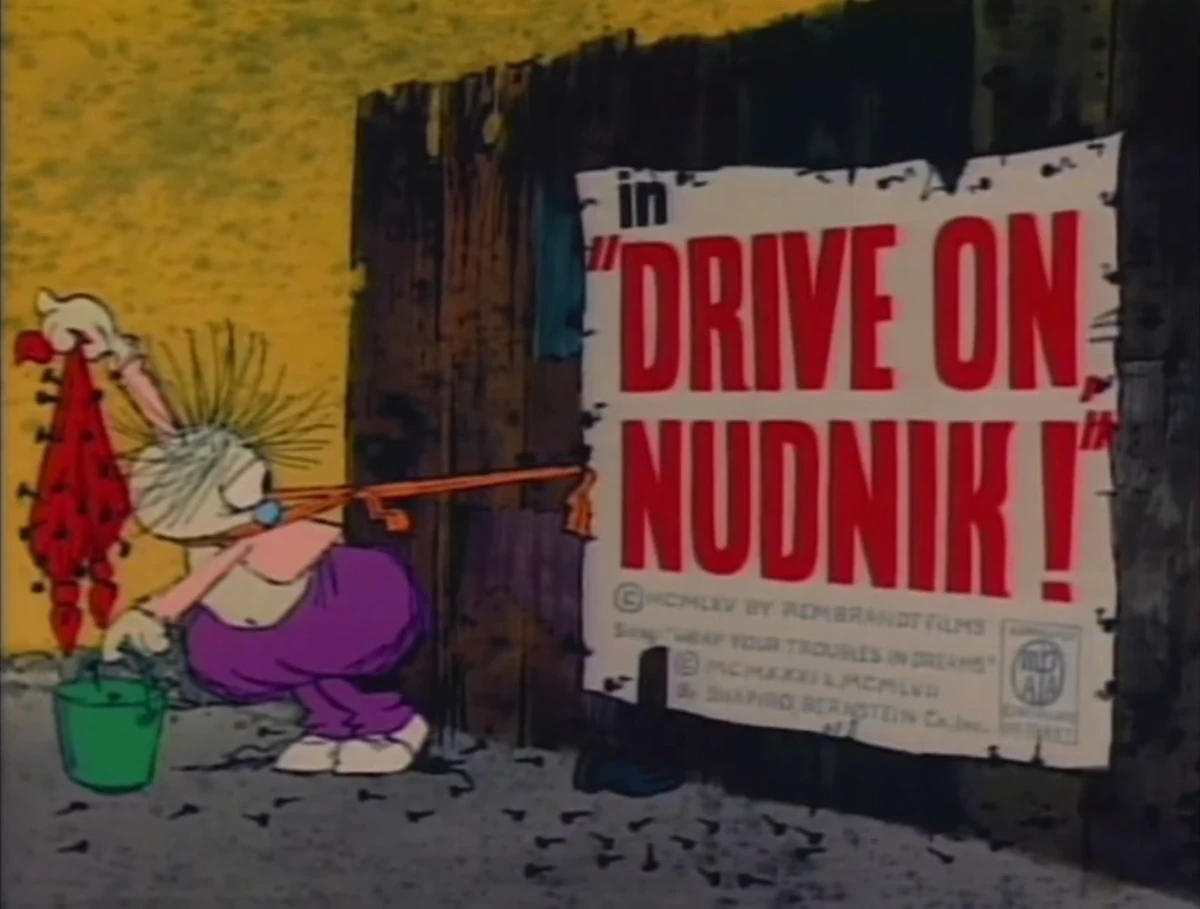 Drive On, Nudnik! | Paramount Cartoons Wiki | Fandom