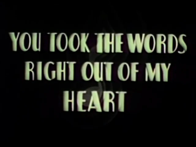 You Took the Words Right Out of My Heart | Paramount Cartoons Wiki | Fandom