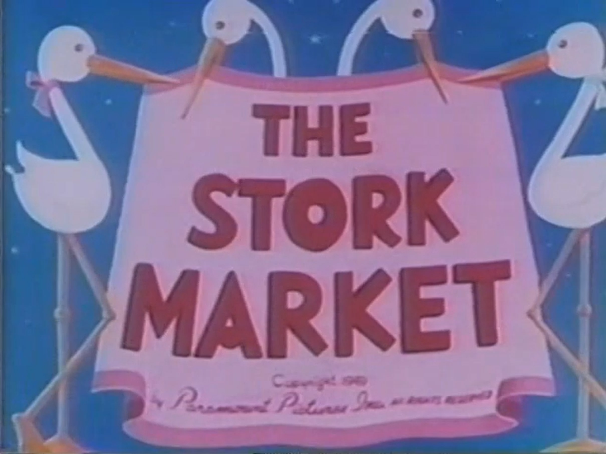 The Stork Market Paramount Cartoons Wiki Fandom