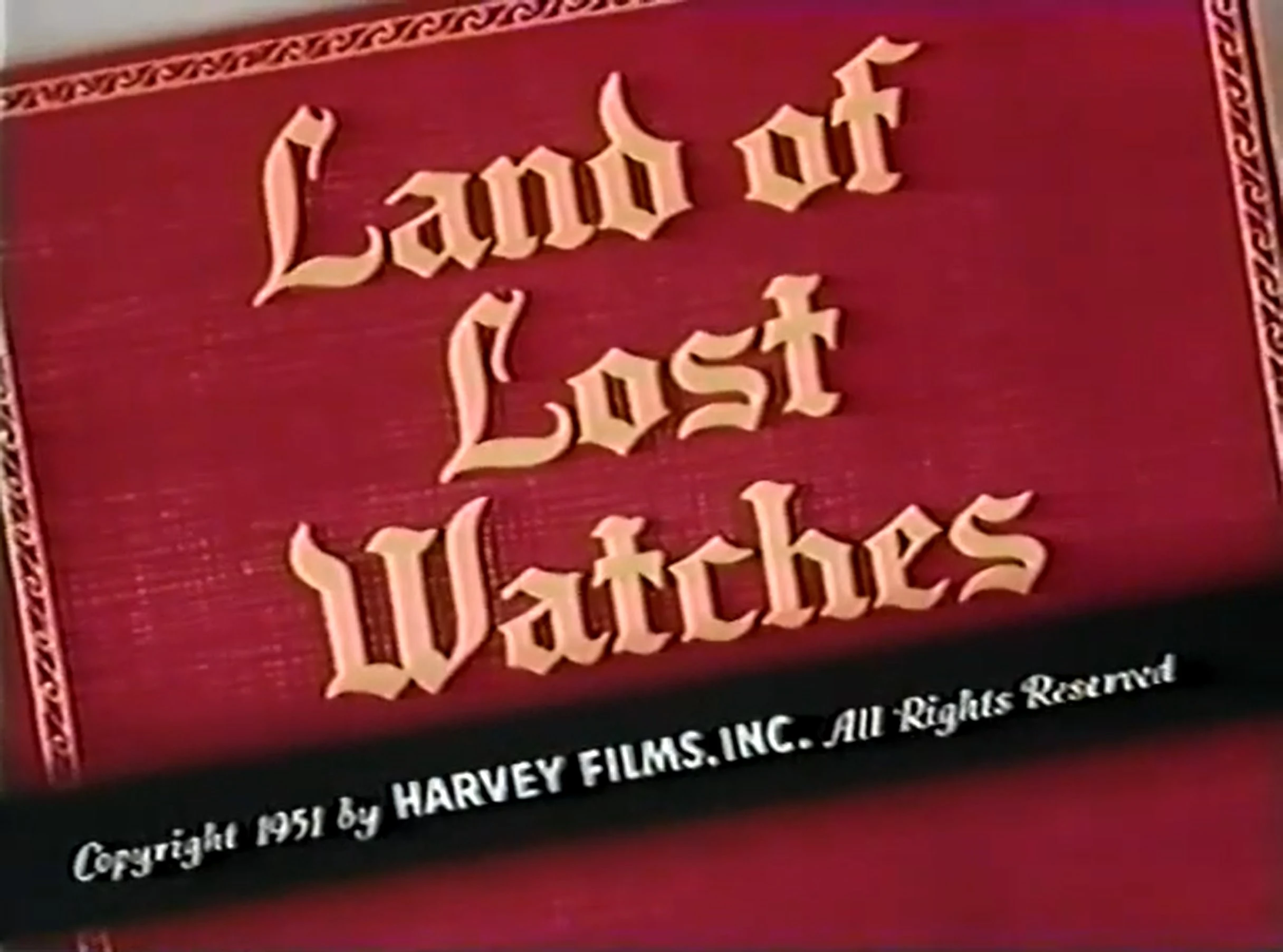 Land of Lost Watches | Paramount Cartoons Wiki | Fandom