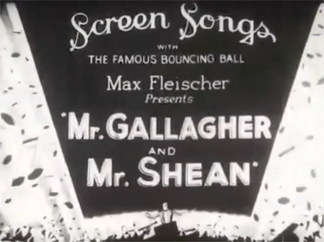 Mr. Gallagher and Mr. Shean | Paramount Cartoons Wiki | Fandom