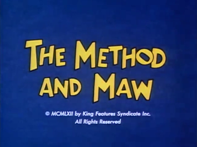 The Method and Maw | Paramount Cartoons Wiki | Fandom