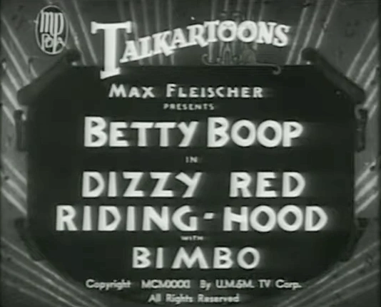 Dizzy Red Riding-Hood | Paramount Cartoons Wiki | Fandom
