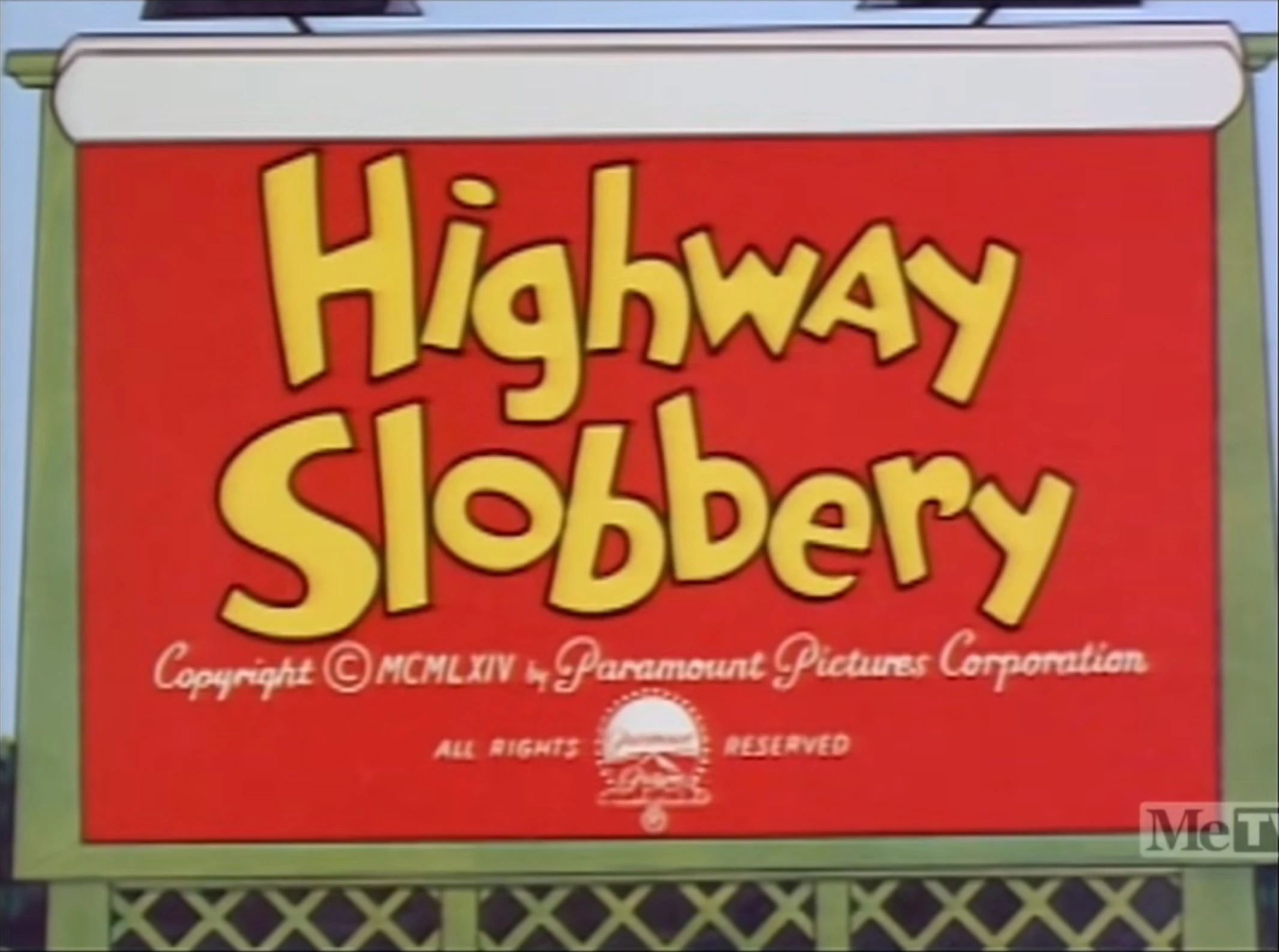 Highway Slobbery | Paramount Cartoons Wiki | Fandom