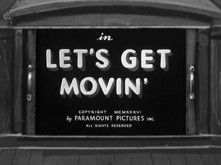 Let's Get Movin' | Paramount Cartoons Wiki | Fandom