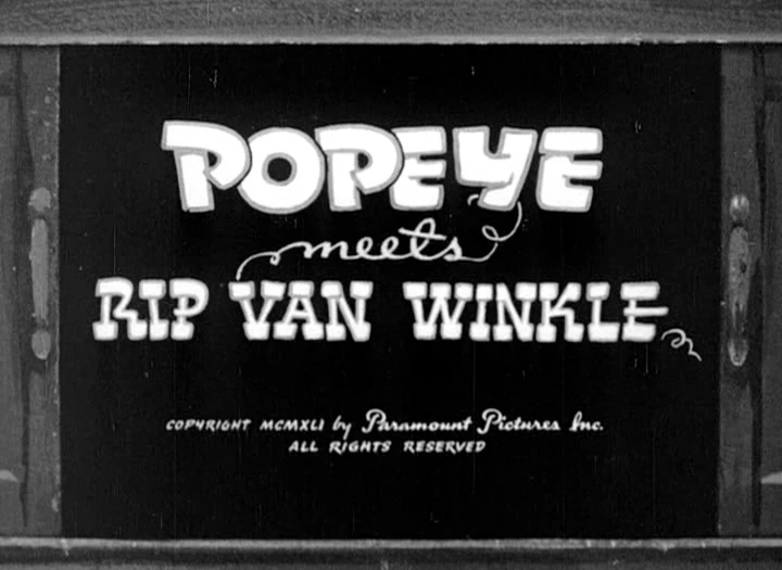 Popeye Meets Rip Van Winkle | Paramount Cartoons Wiki | Fandom