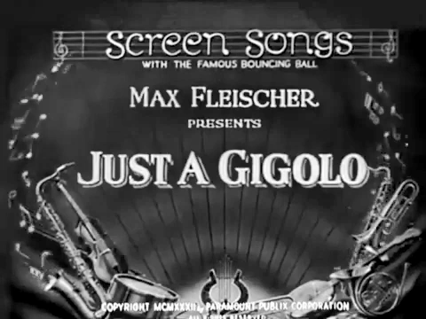 Just a Gigolo | Paramount Cartoons Wiki | Fandom