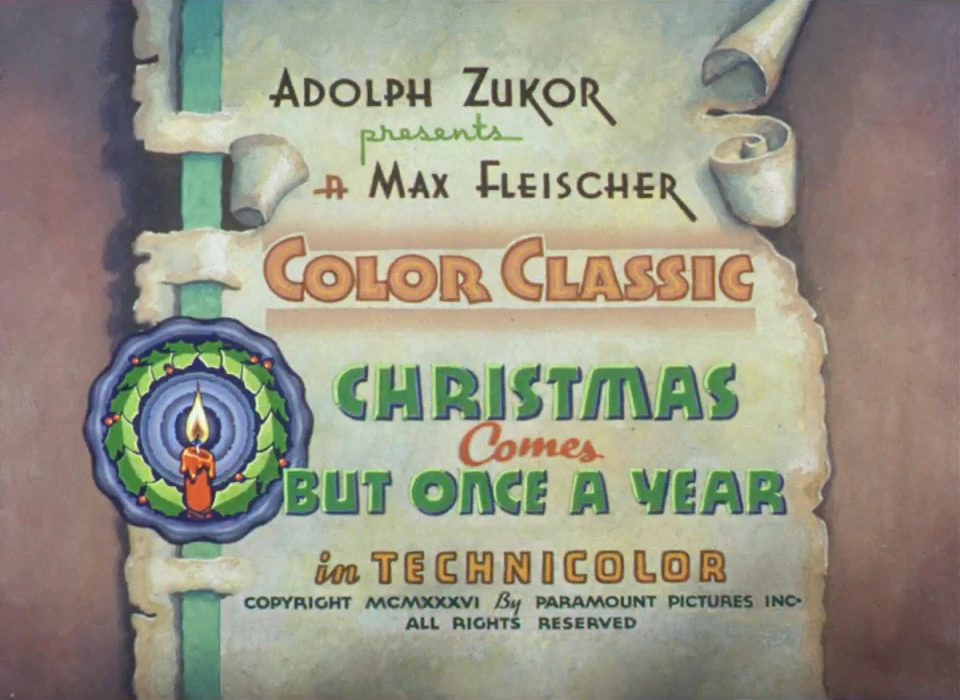 Christmas Comes But Once a Year | Paramount Cartoons Wiki | Fandom