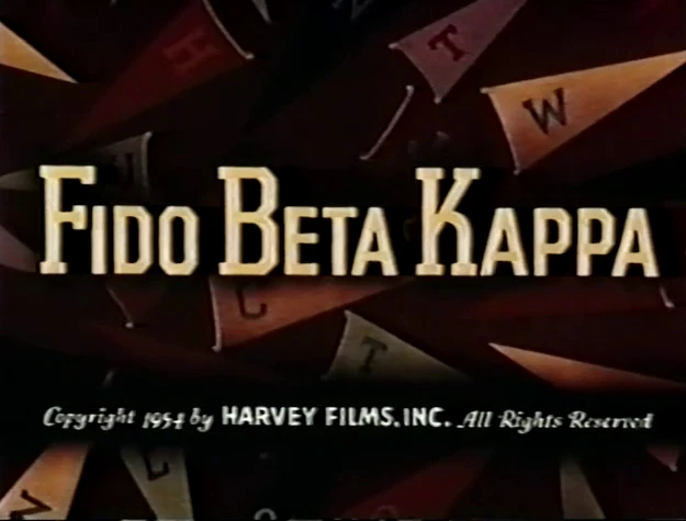 Fido Beta Kappa | Paramount Cartoons Wiki | Fandom
