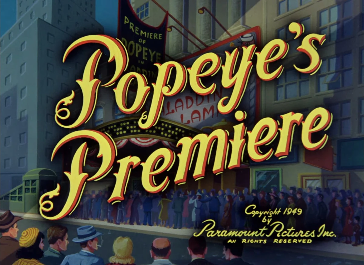Popeye's Premiere | Paramount Cartoons Wiki | Fandom