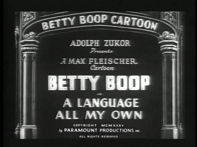 A Language All My Own | Paramount Cartoons Wiki | Fandom