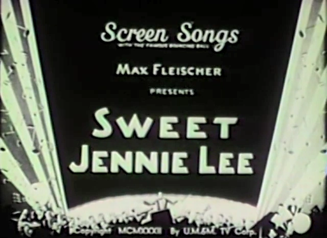 Sweet Jennie Lee | Paramount Cartoons Wiki | Fandom