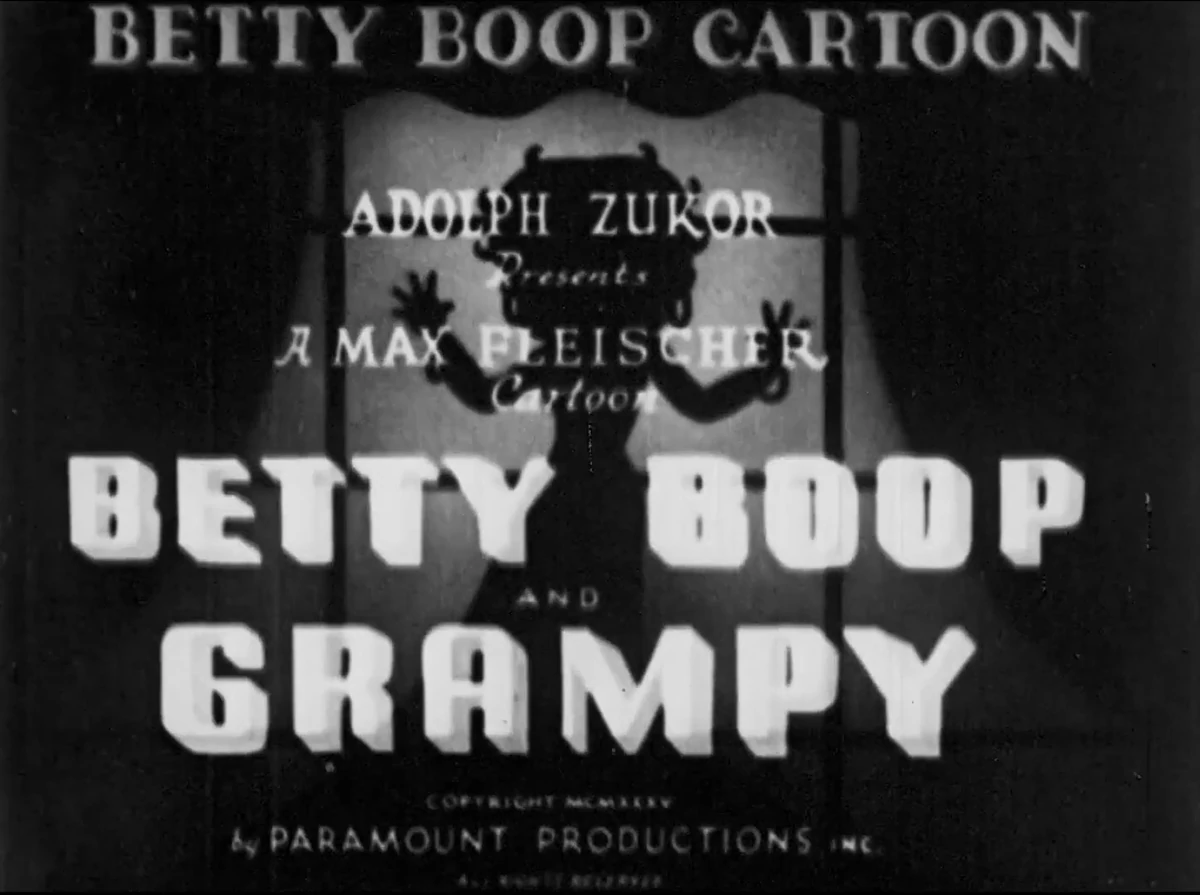 Betty Boop and Grampy | Paramount Cartoons Wiki | Fandom