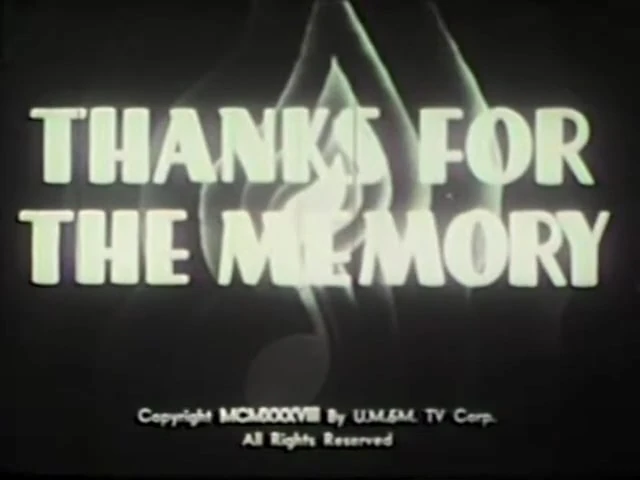 Thanks for the Memory | Paramount Cartoons Wiki | Fandom
