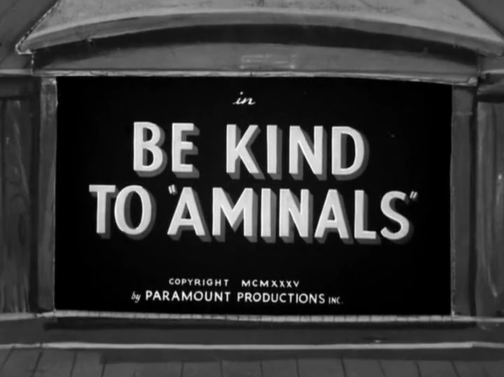 Be Kind to "Aminals" | Paramount Cartoons Wiki | Fandom
