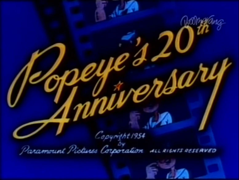 Popeye's 20th Anniversary | Paramount Cartoons Wiki | Fandom