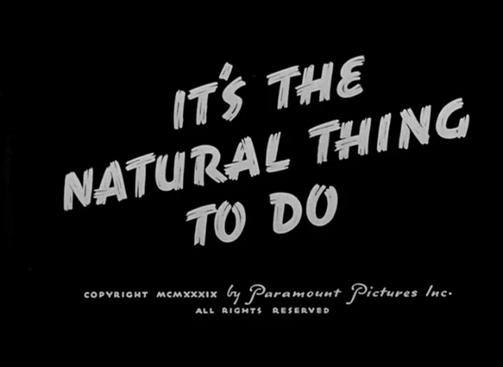 It's the Natural Thing to Do | Paramount Cartoons Wiki | Fandom