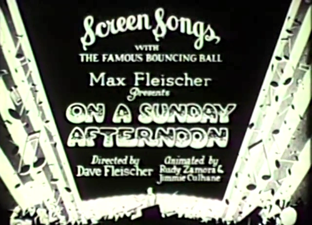 On a Sunday Afternoon | Paramount Cartoons Wiki | Fandom