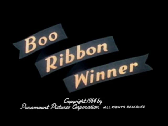 Boo Ribbon Winner | Paramount Cartoons Wiki | Fandom