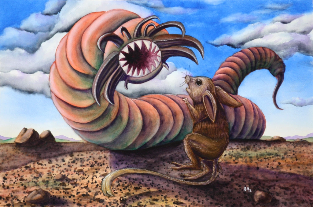 Mongolian Death Worm | Paranormal Wiki | Fandom