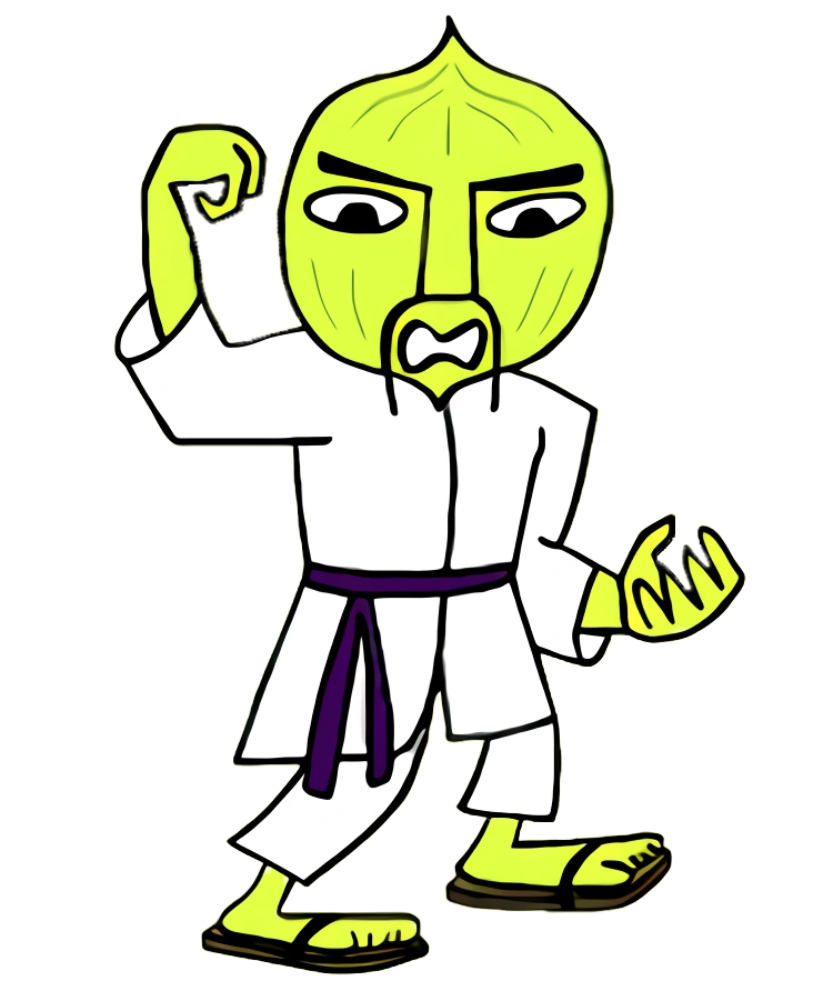 Chop Chop Master Onion | PaRappa The Rapper Wiki | Fandom