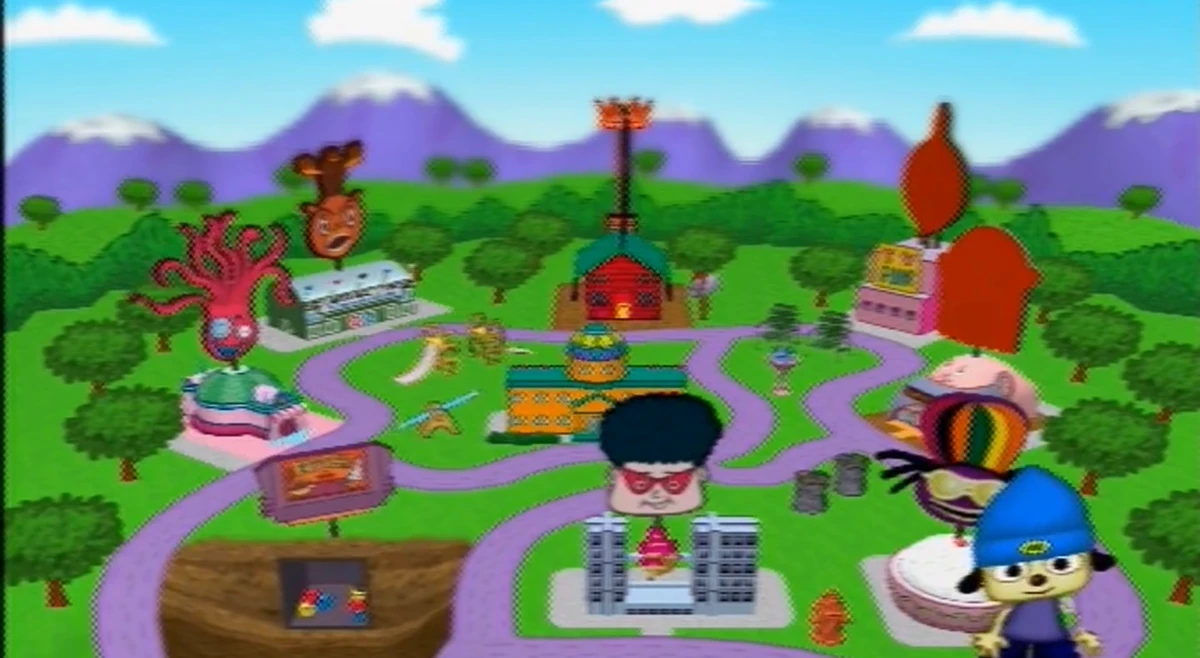 PaRappa Town | PaRappa The Rapper Wiki | Fandom