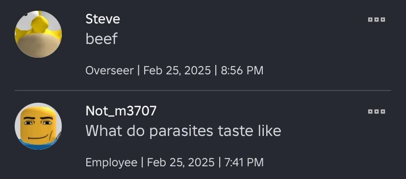 Lore | Parasite testing Roblox Wiki | Fandom