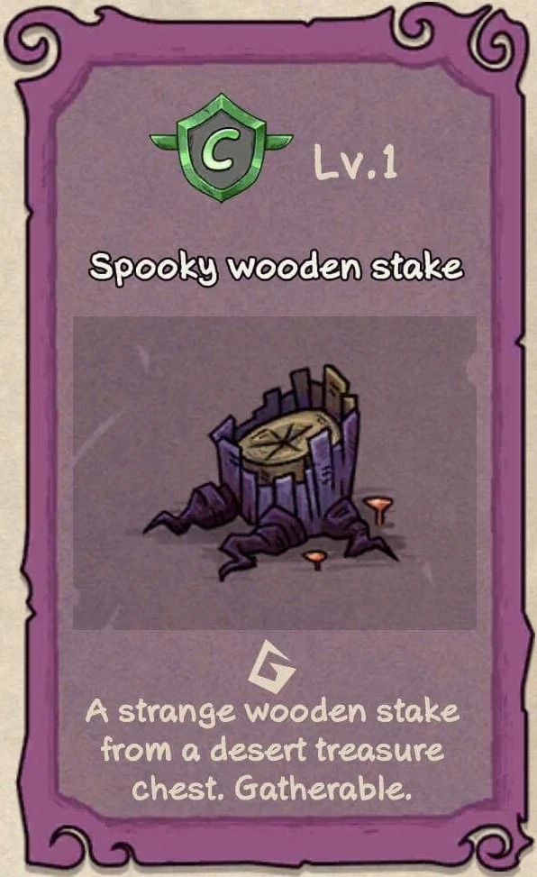 Spooky Wooden Stakes | Park of Monster Wiki | Fandom