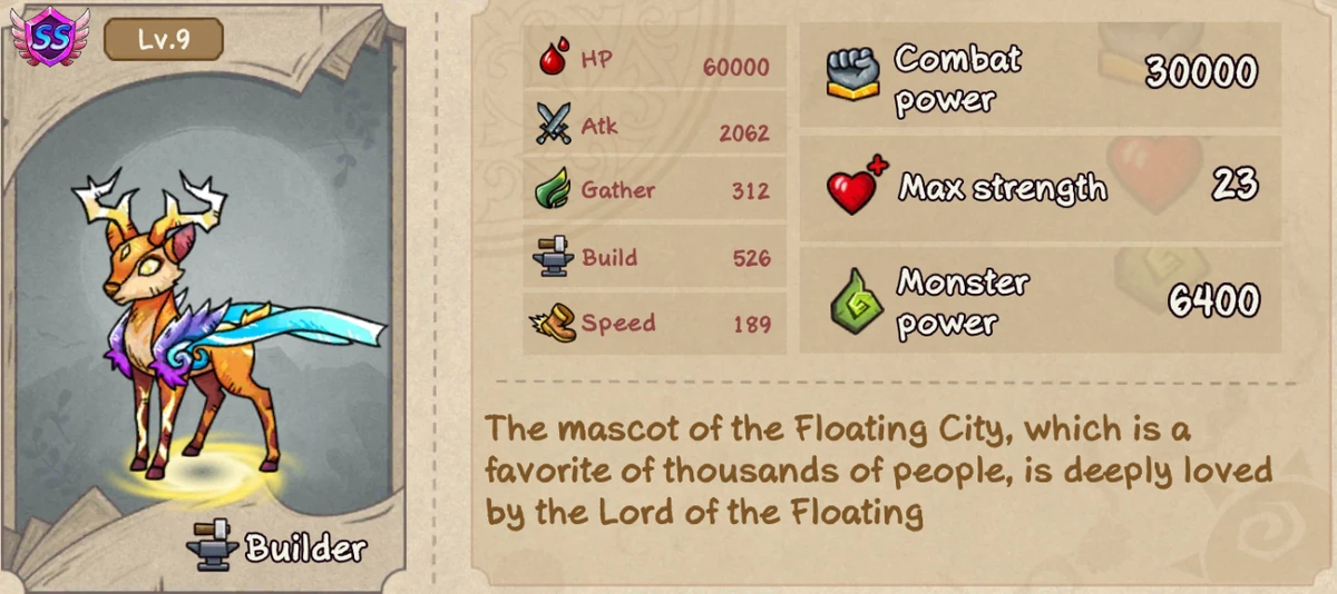 Deer Level 9 | Park of Monster Wiki | Fandom