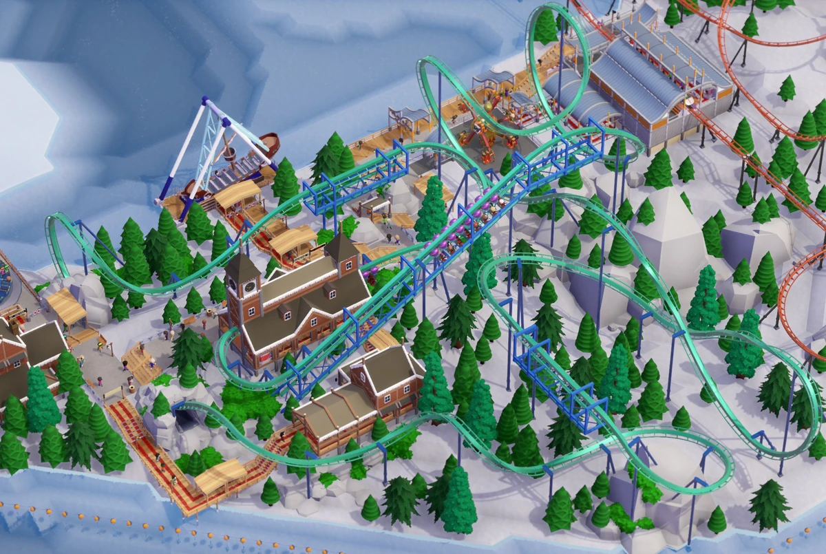 Inverted Coaster - Parkitect Wiki