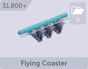 Flying Coaster - Parkitect Wiki