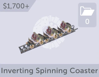Inverting Spinning Coaster - Parkitect Wiki