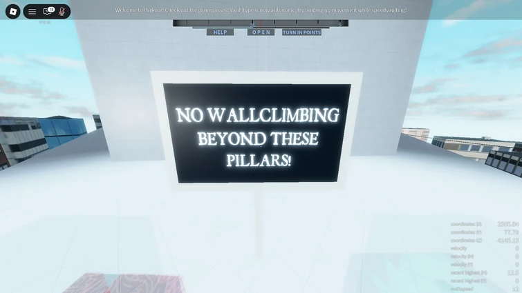 Anti-wallboost wall | Roblox Parkour Wiki | Fandom