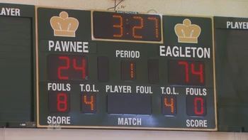 The Pawnee-Eagleton Tip Off Classic | Parks and Recreation Wiki | Fandom