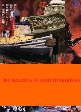 Big Maczilla vs Lord Stinkdorah (Godzilla vs Hedorah) | The Parody Wiki ...