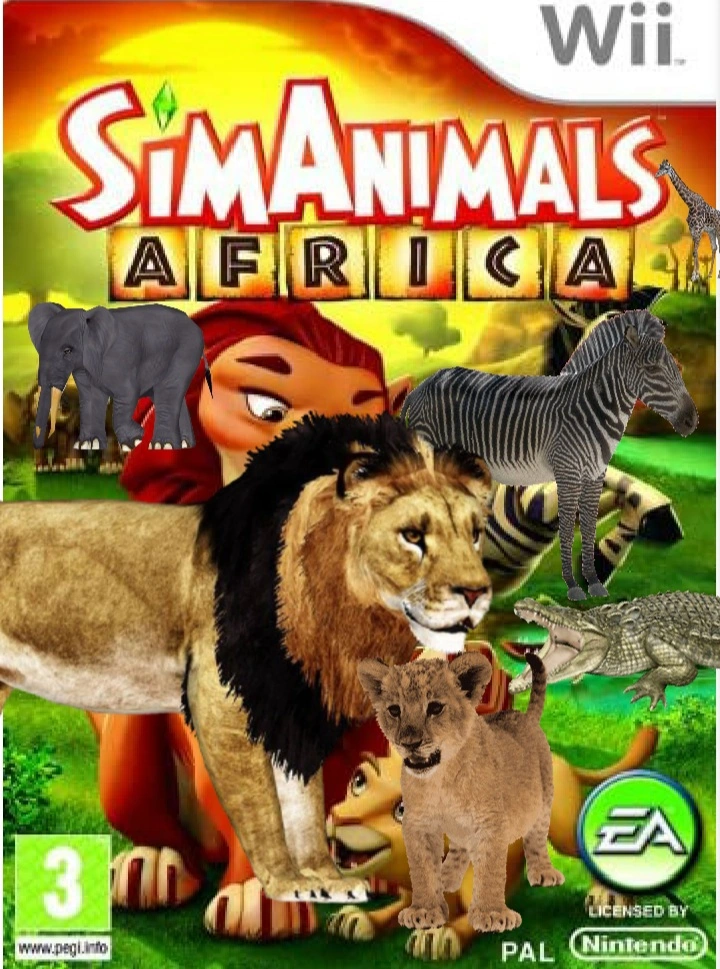 SimAnimals: Africa (NatureRules1 and GavenLovesAnimals) | The Parody ...