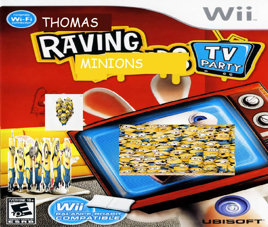 Thomas Raving Minions TV Party (Nintendo Wii) (Toonmbia Style) | The ...